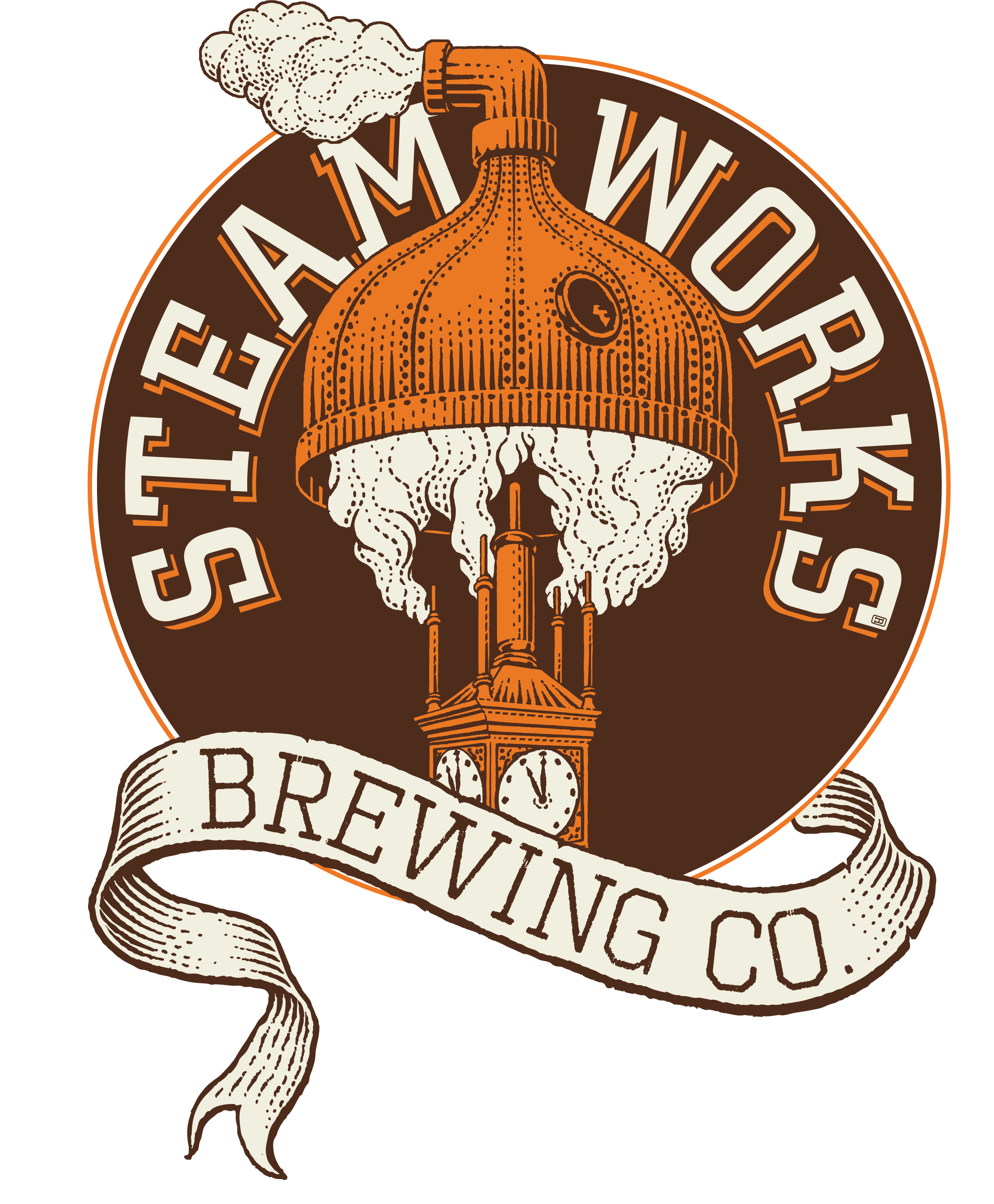 Steamworks Taproom Burnaby logo